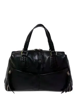 Cole Haan Leather Tote Bag - Black