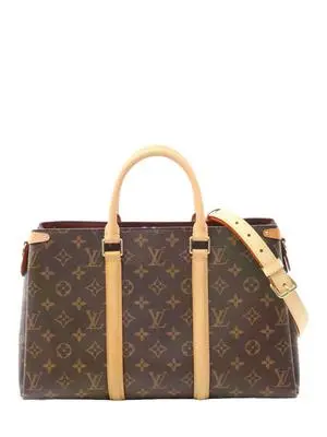 LOUIS VUITTON Soufflot Mm Handbag - Brown