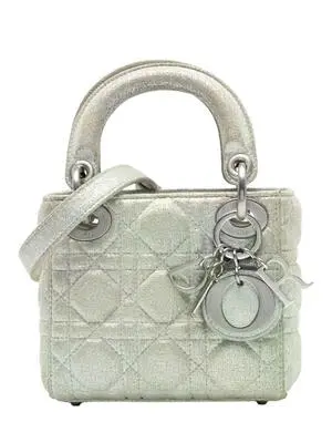 Dior Pre-owned Lady Satchel - Silver