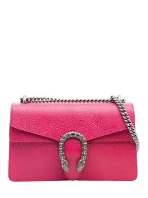 Gucci Small Leather Dionysus Shoulder Bag - Pink