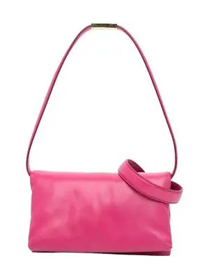 Marni Small Leather Prisma Crossbody Bag - Pink