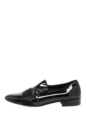 GIUSEPPE ZANOTTI Leather Loafers - Black