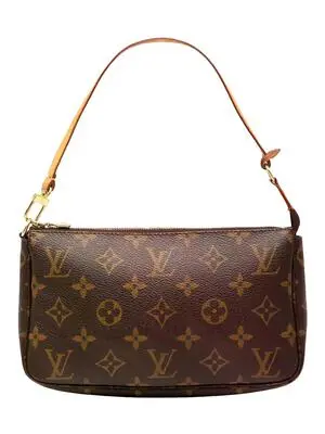 LOUIS VUITTON Pre-owned Monogram Pochette Accessoires - Brown