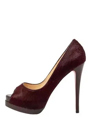 CHRISTIAN LOUBOUTIN 140mm Textured Pumps - Red