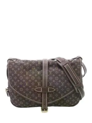 LOUIS VUITTON 2008 Saumur Shoulder Bag - Brown