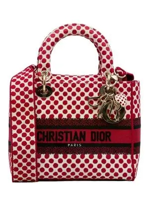Dior Lady D-lite Handbag - Red