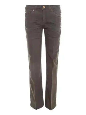 Roberto Cavalli Low-waist Jeans - Grey