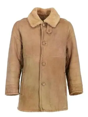 A.N.G.E.L.O. VINTAGE CULT 1980s Sheepskin Coat - Neutrals