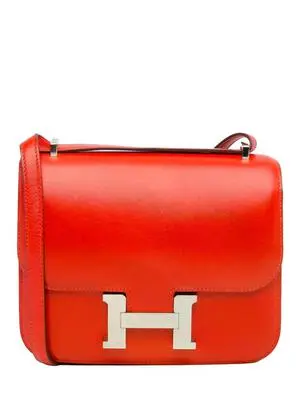 Hermès Constance 18 Crossbody Bag - Red