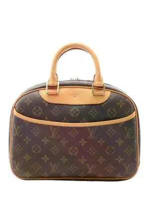 LOUIS VUITTON 2005 Trouville Handbag - Brown