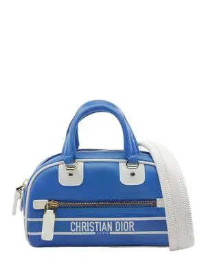 Dior Vibe Mini Bowling Handbag - Blue
