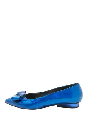 FERRAGAMO Viva Bow Ballet Flats - Blue