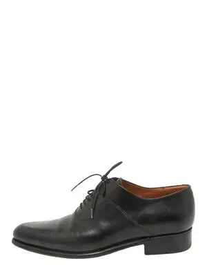 JW Anderson Leather Lace-up Oxford Shoes - Black