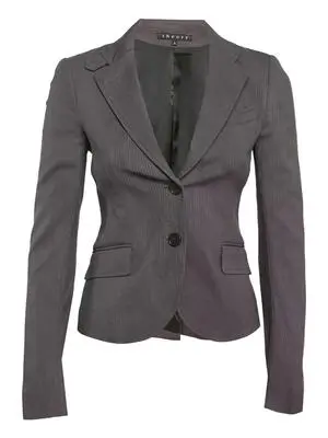 Theory Pinstripe Blazer - Grey