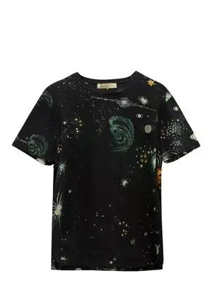 Valentino Garavani Cosmo-print T-shirt - Black