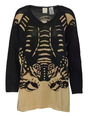 KRIZIA Pre-owned Embroidery T-shirt - Black