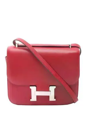 Hermès Constance Iii Mini Crossbody Bag - Red