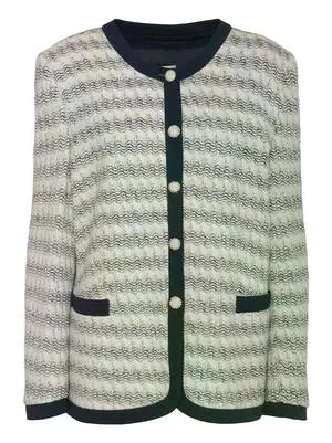 RENATO BALESTRA Patterned Knit Jacket