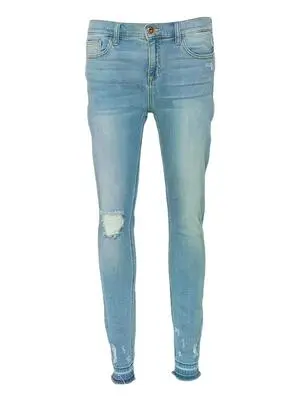 PEEK Distressed Five-Pocket Jeans