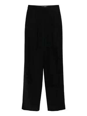 John Galliano 1990s Wool Tailored Trousers - Black