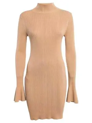 House Of Harlow 1960 X Revolve 2023 Ribbed-knit Dress - Neutrals