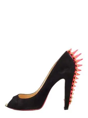 CHRISTIAN LOUBOUTIN 115mm Spiked Peep-Toe Pumps