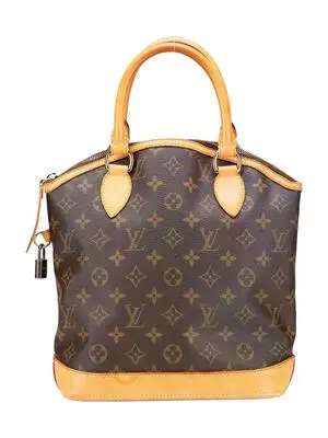 LOUIS VUITTON 2006 Monogram Lockit Pm Handbag - Brown
