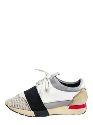 Balenciaga Race Runner Low-top Sneakers - White