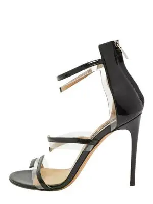 SERGIO ROSSI 110mm Karen Stiletto Sandals - Black