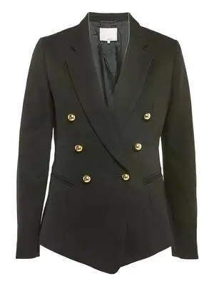 3.1 Phillip Lim Double-breasted Wool-blend Blazer - Black