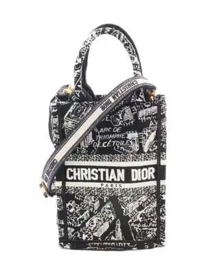 Dior 2000 Mini Book Handbag - Black