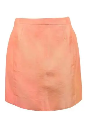 Balenciaga A-line Mini Skirt - Orange