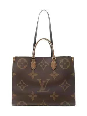 LOUIS VUITTON 2021 Onthego Gm Monogram Tote Bag - Brown