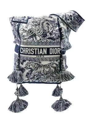 Dior 2021 Toile De Jouy D-bubble Bucket Bag - Blue