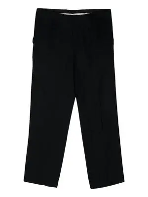 Dolce & Gabbana 1990s Pinstriped Tailored Trousers - Blue