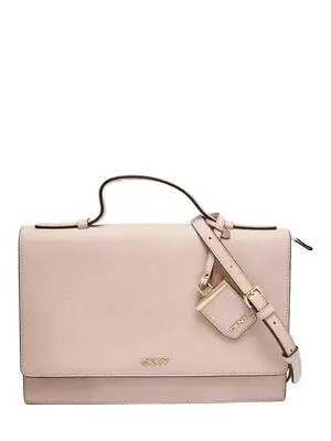 Dkny Vintage Leather Handbag - Pink