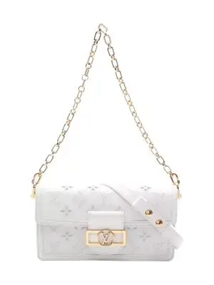 LOUIS VUITTON Dauphine EW Monogram Shoulder Bag