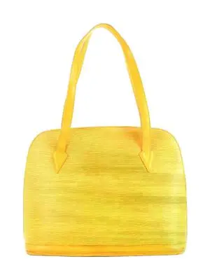 LOUIS VUITTON Lussac Handbag Epi Leather Shoulder Bag - Yellow