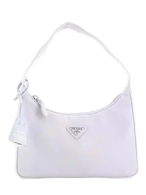 Prada Re-edition 2000 Tessuto Mini Hobo Bag - Grey