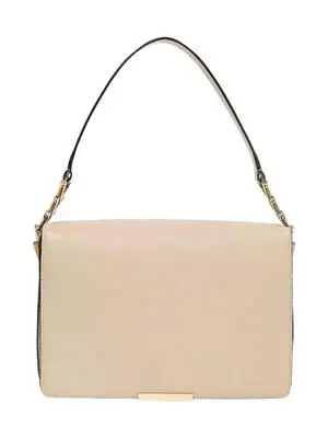 Victoria Beckham Flap Leather Tote Bag - Neutrals