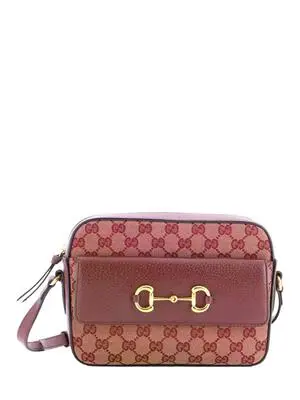 Gucci Horsebit 1955 Flap Pocket Camera Bag - Brown