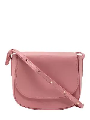 MANSUR GAVRIEL Leather Crossbody Bag - Pink