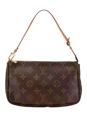 LOUIS VUITTON Pre-owned Monogram Pochette Accessoires - Brown