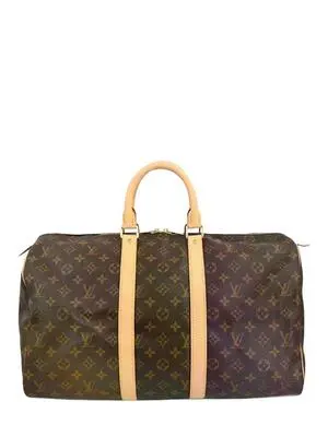 LOUIS VUITTON Keepall 45 Bag - Brown