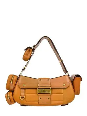Dior 2002 Street Chic Columbus Shoulder Bag - Brown