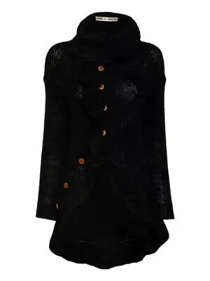 Comme Des Garçons 2002 Button-up Cardigan - Black