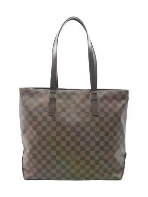 LOUIS VUITTON 2006 Cabas Mezzo Tote Bag - Brown