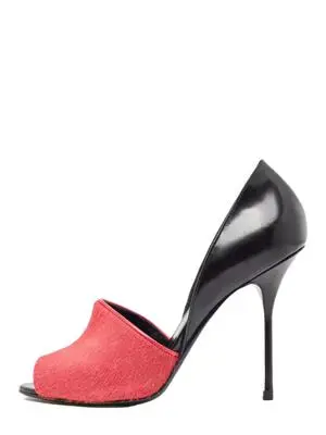 Pierre Hardy Peep-toe Stiletto Pumps - Black