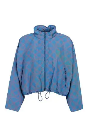 Hermès 2000s Rope-print Track Jacket - Blue
