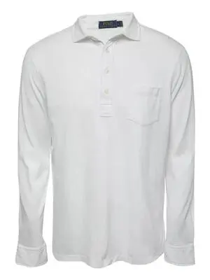 Polo Ralph Lauren Long-sleeve Pocket Shirt - White